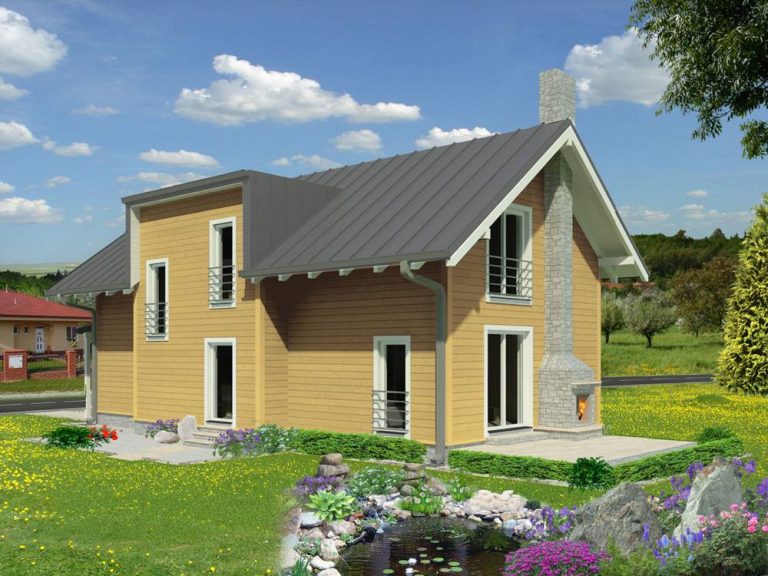 Zrubové domy - poschodové - A-DREVoSTAV