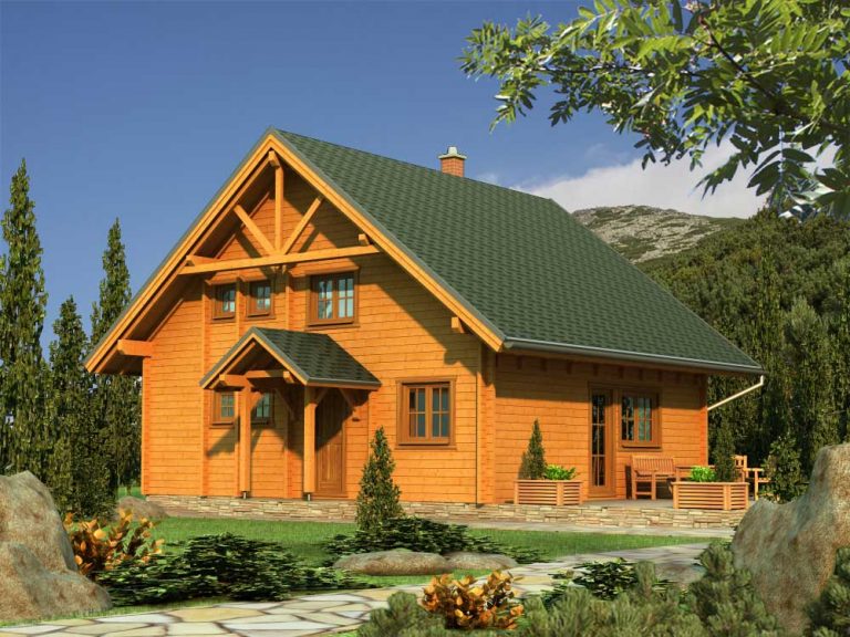 Zrubové domy - poschodové - A-DREVoSTAV