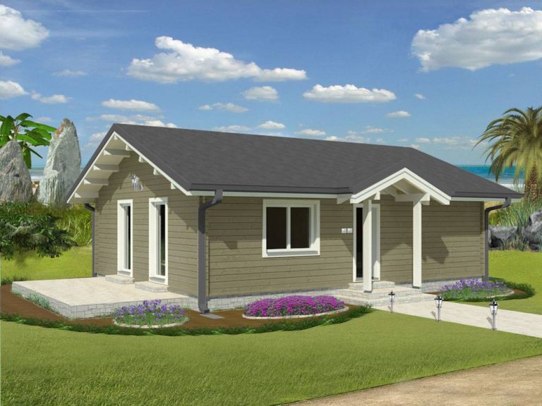 Zrubové domy - bungalovy - A-DREVoSTAV